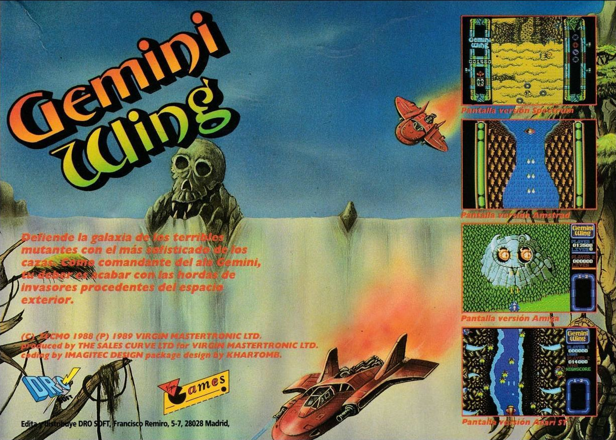 Gemini Wing Images - LaunchBox Games Database
