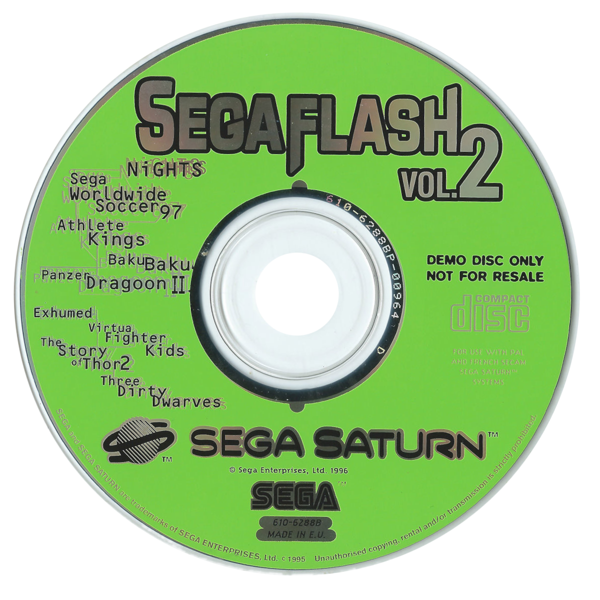 Sega Flash Vol. 2 Images - LaunchBox Games Database