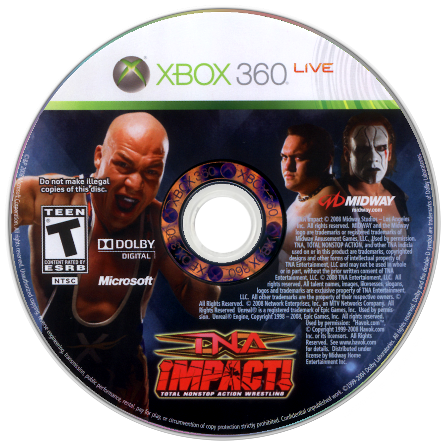 TNA iMPACT! Total Nonstop Action Wrestling Images - LaunchBox Games ...