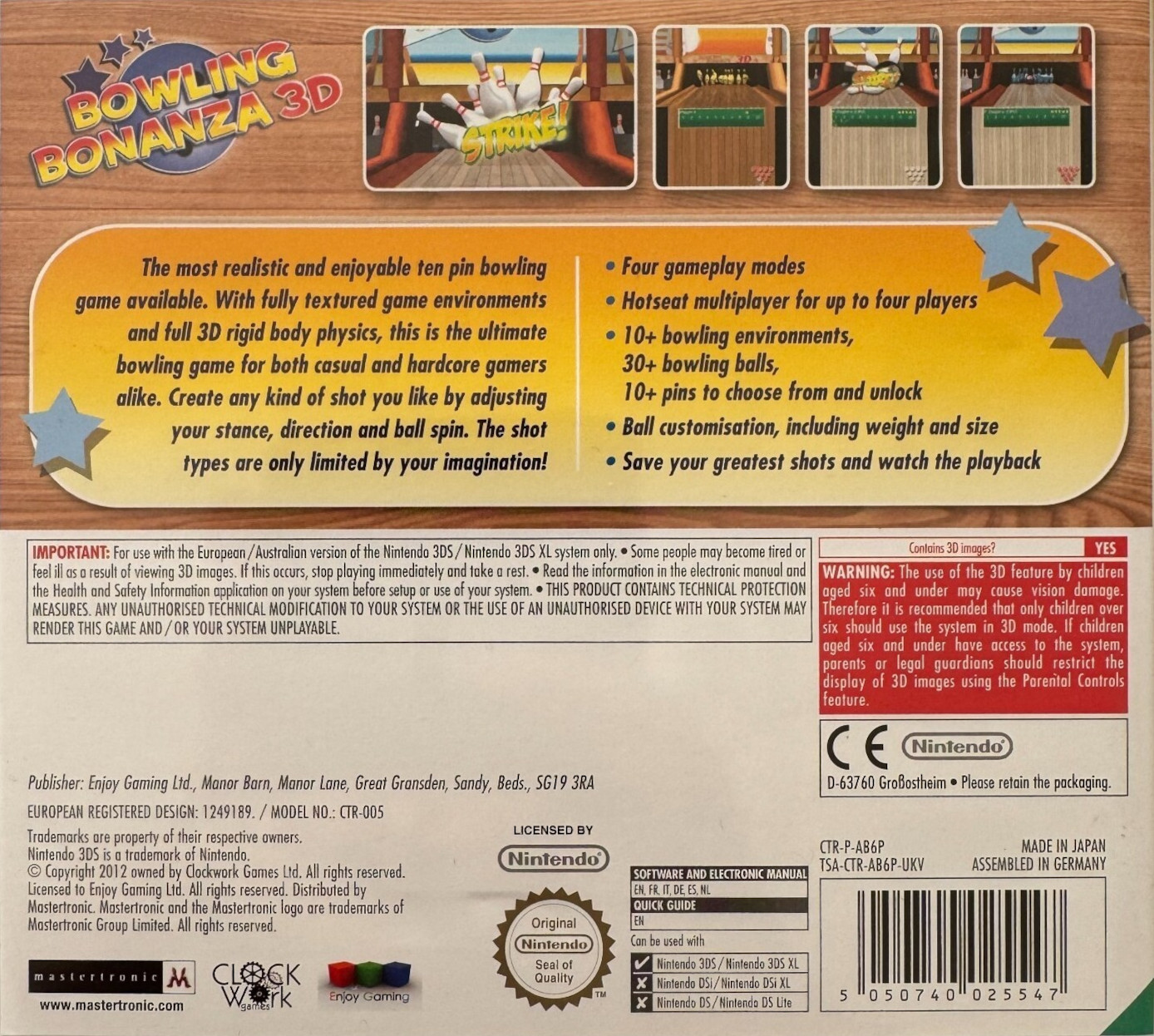 Bowling Bonanza 3D Images - LaunchBox Games Database