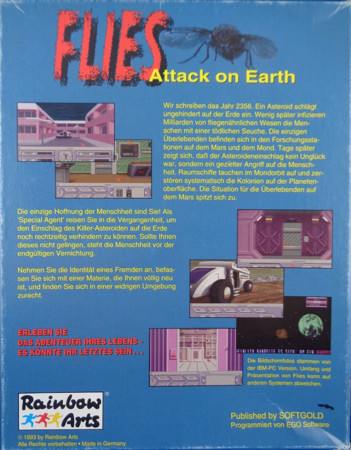 Flies: Attack on Earth Images - LaunchBox Games Database