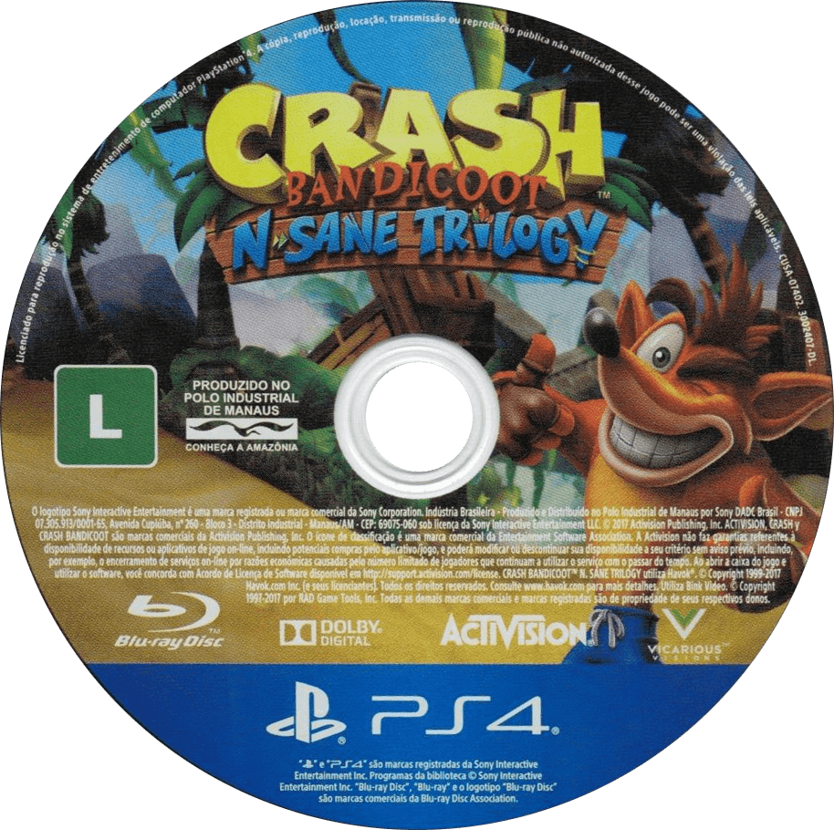 Crash Bandicoot N. Sane Trilogy Images - LaunchBox Games Database