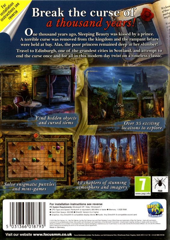Dark Parables: Curse of Briar Rose Images - LaunchBox Games Database