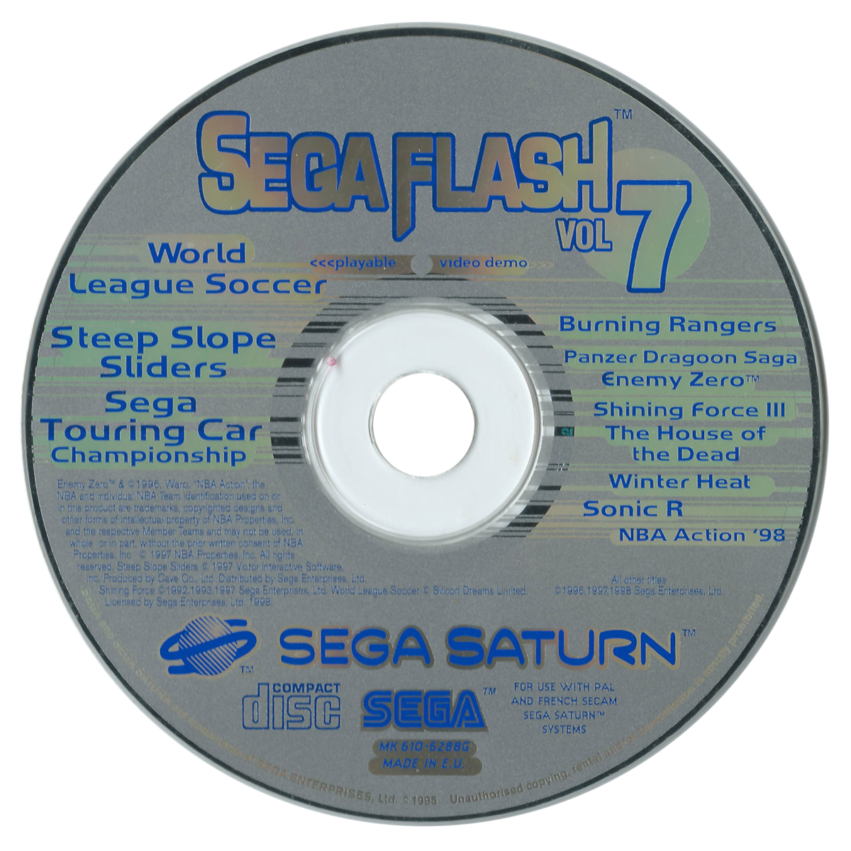 Sega Flash Vol. 7 Images - LaunchBox Games Database