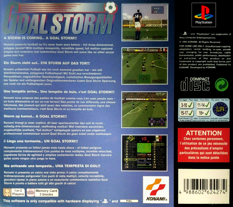 Goal Storm Images - LaunchBox Games Database