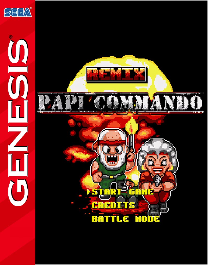 Papi Commando Remix Deluxe Images - LaunchBox Games Database