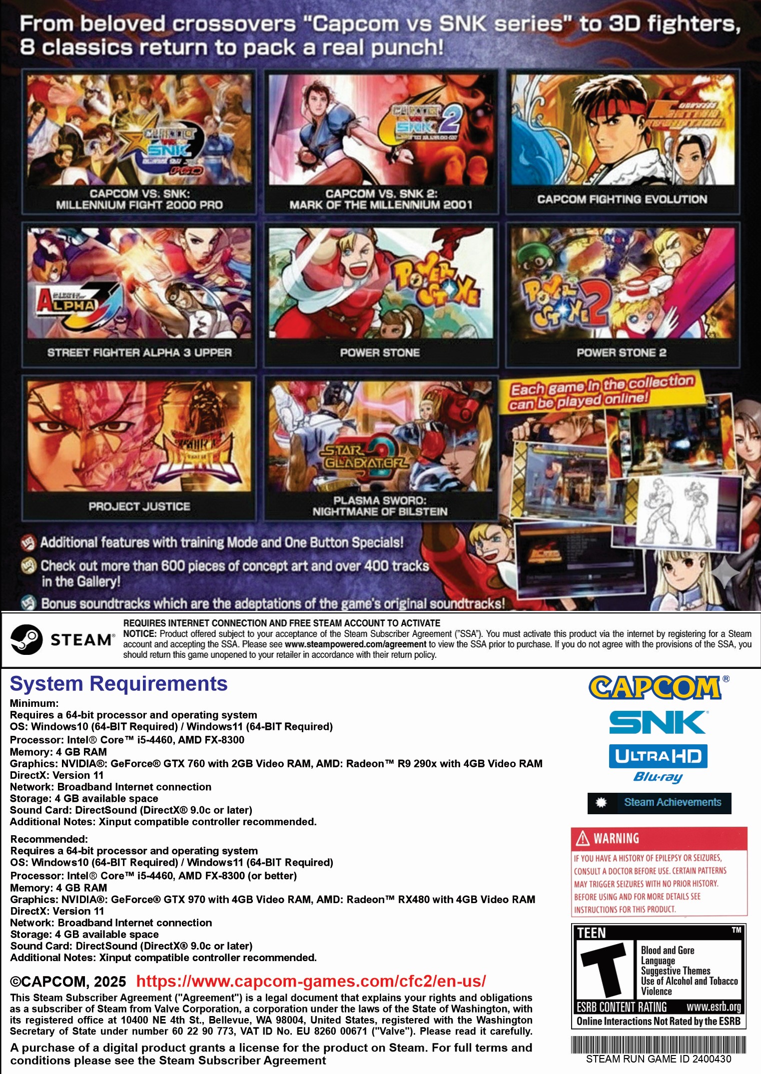 Capcom Fighting Collection 2 Images - LaunchBox Games Database