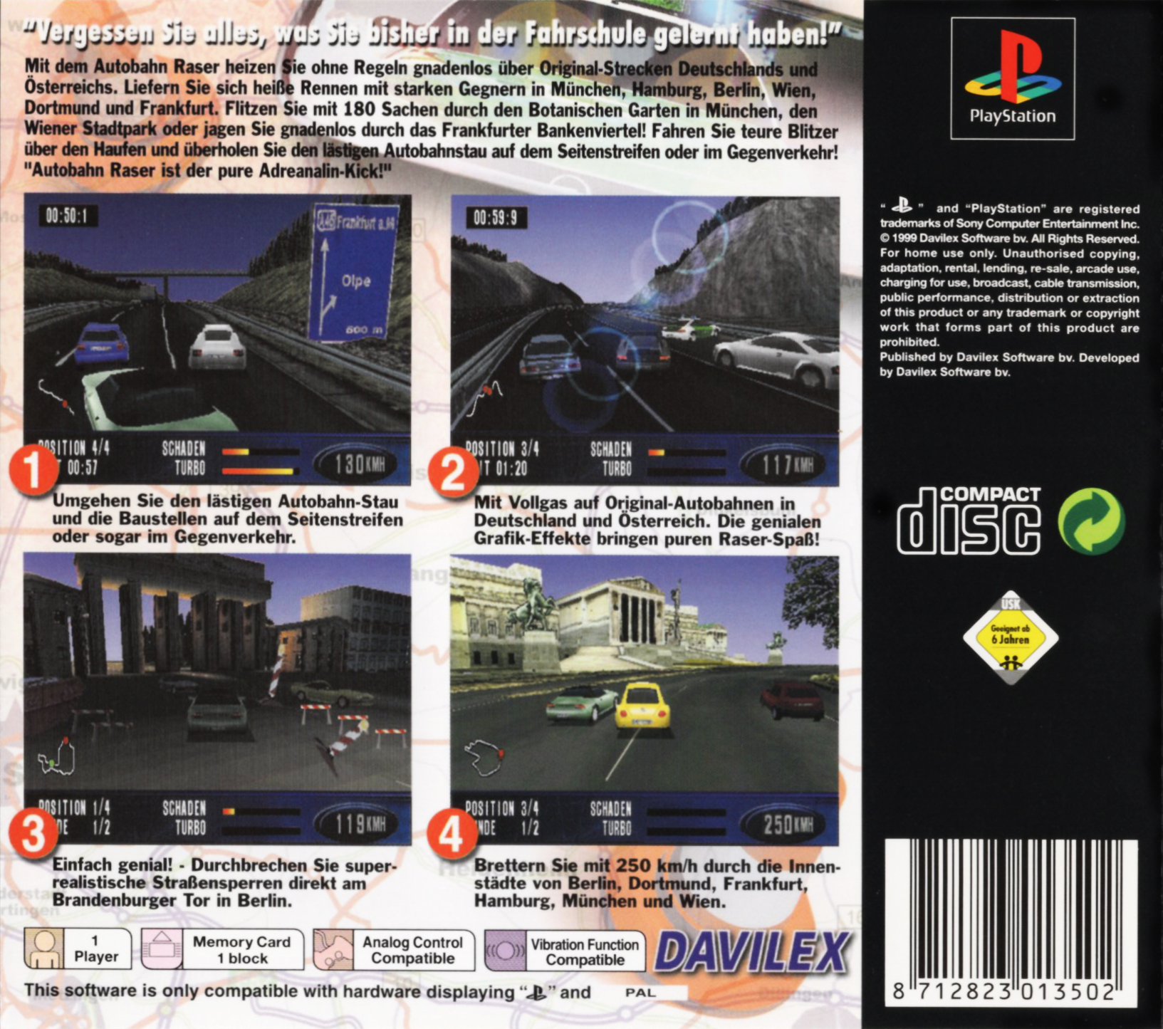 Autobahn Raser II Images - LaunchBox Games Database