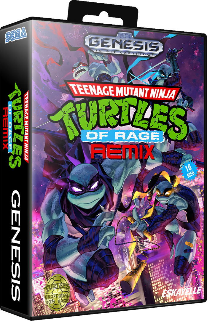 Teenage Mutant Ninja Turtles of Rage Remix Images - LaunchBox Games Database
