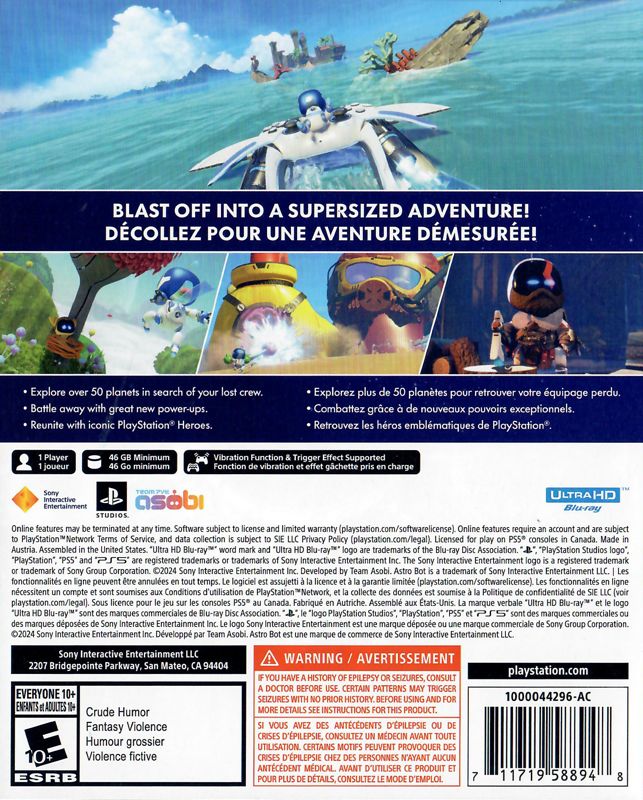 Astro Bot Images - LaunchBox Games Database