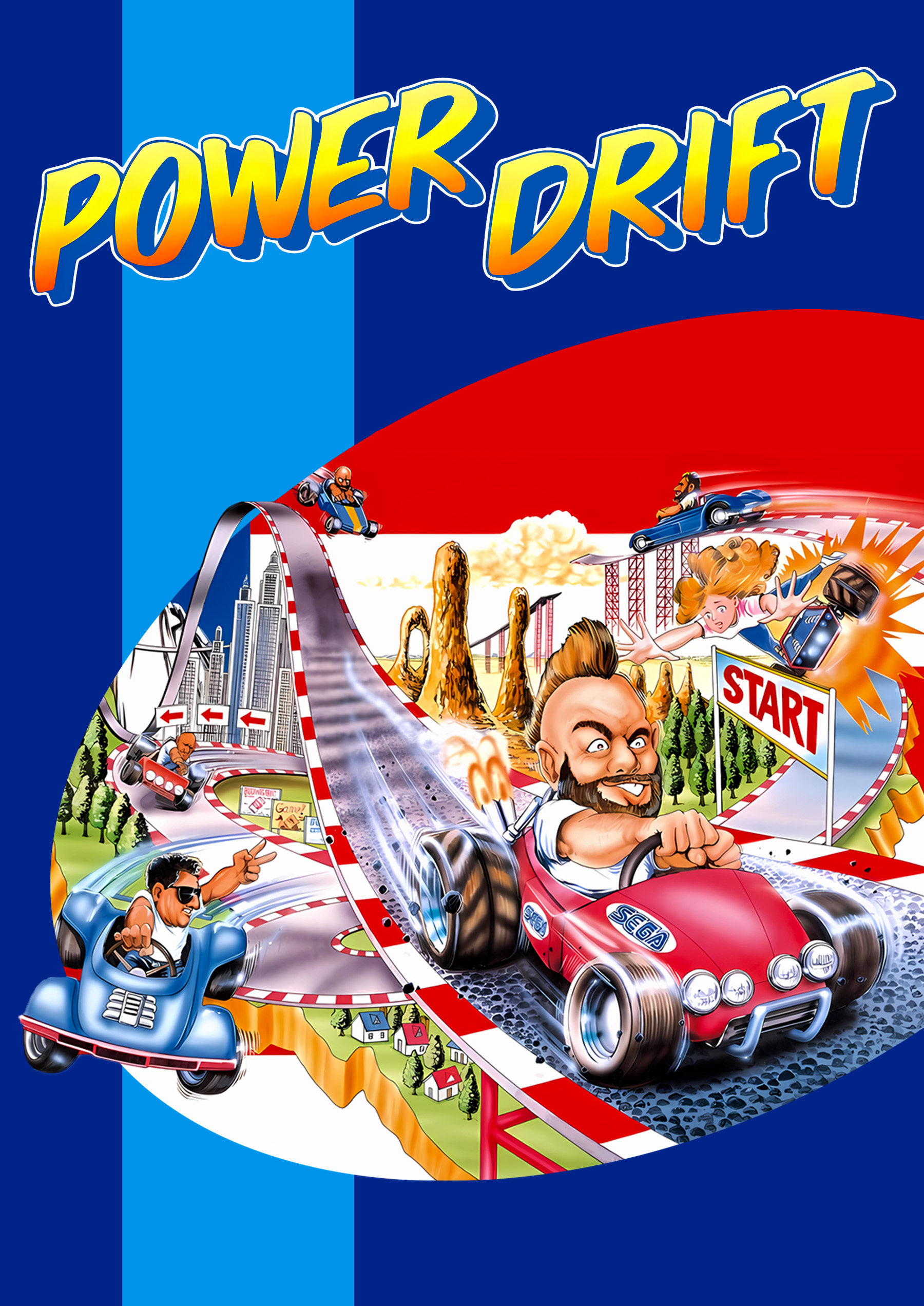 Power Drift Images - LaunchBox Games Database