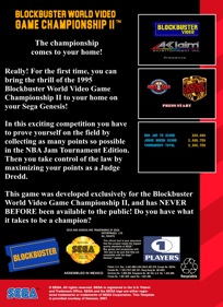 Blockbuster World Video Game Championship II Images - LaunchBox Games Database